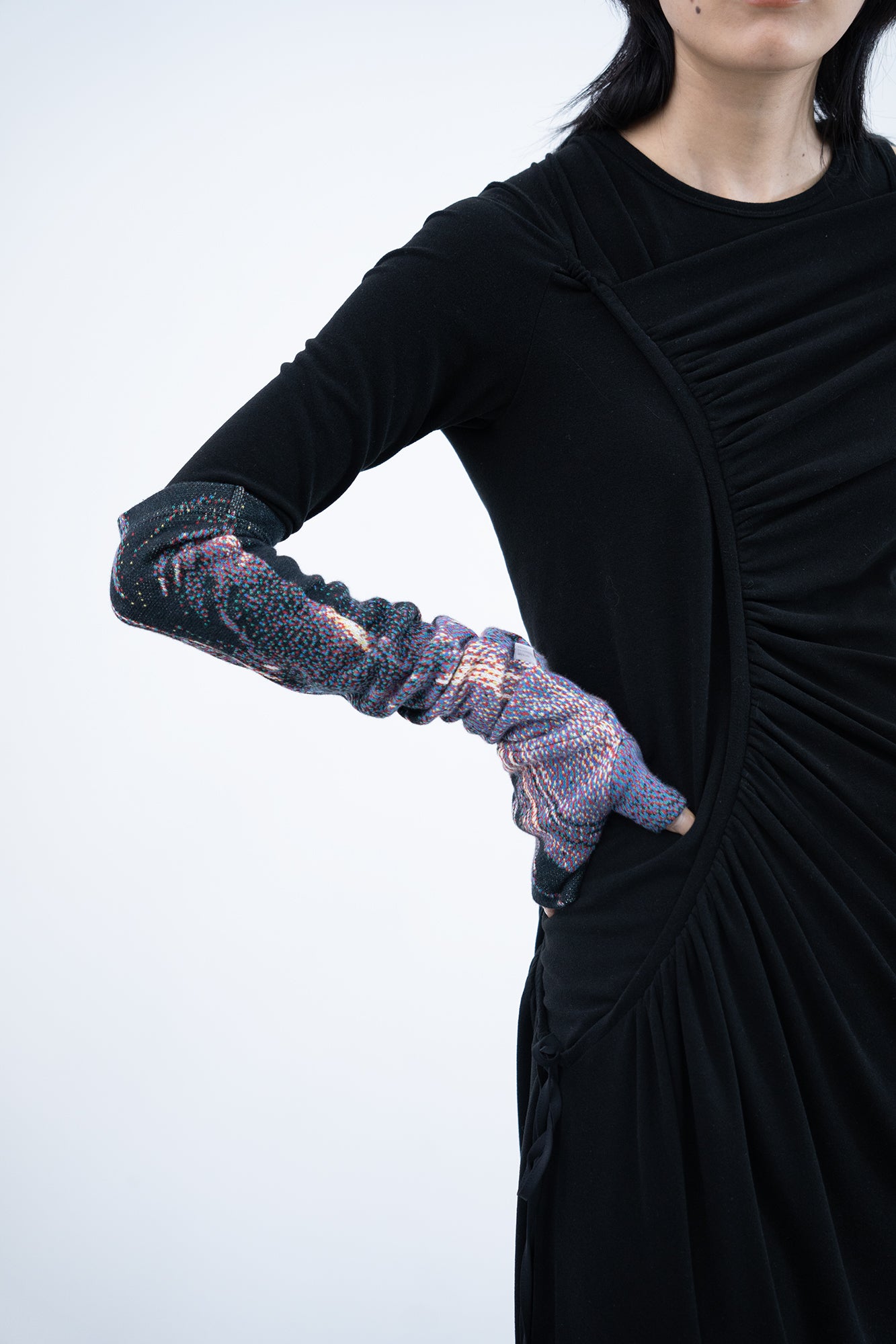 Orbs Knit Arm Covers / night – HATRA OFFICIAL