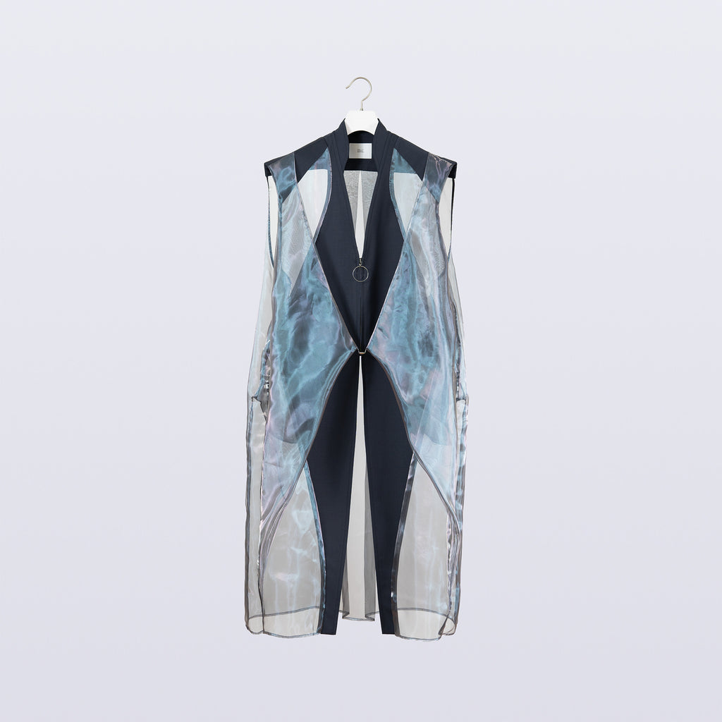 Tao Sheer Gown / navy – HATRA OFFICIAL
